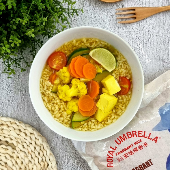 Royal Brown Rice in Vegetable Turmeric Soup – PSC e-store