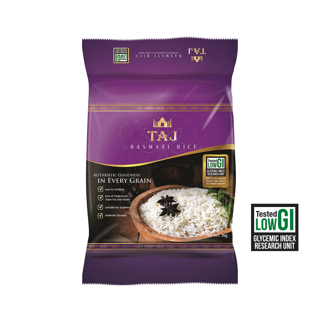 Taj Basmati Rice 5KG (Low GI) – PSC e-store