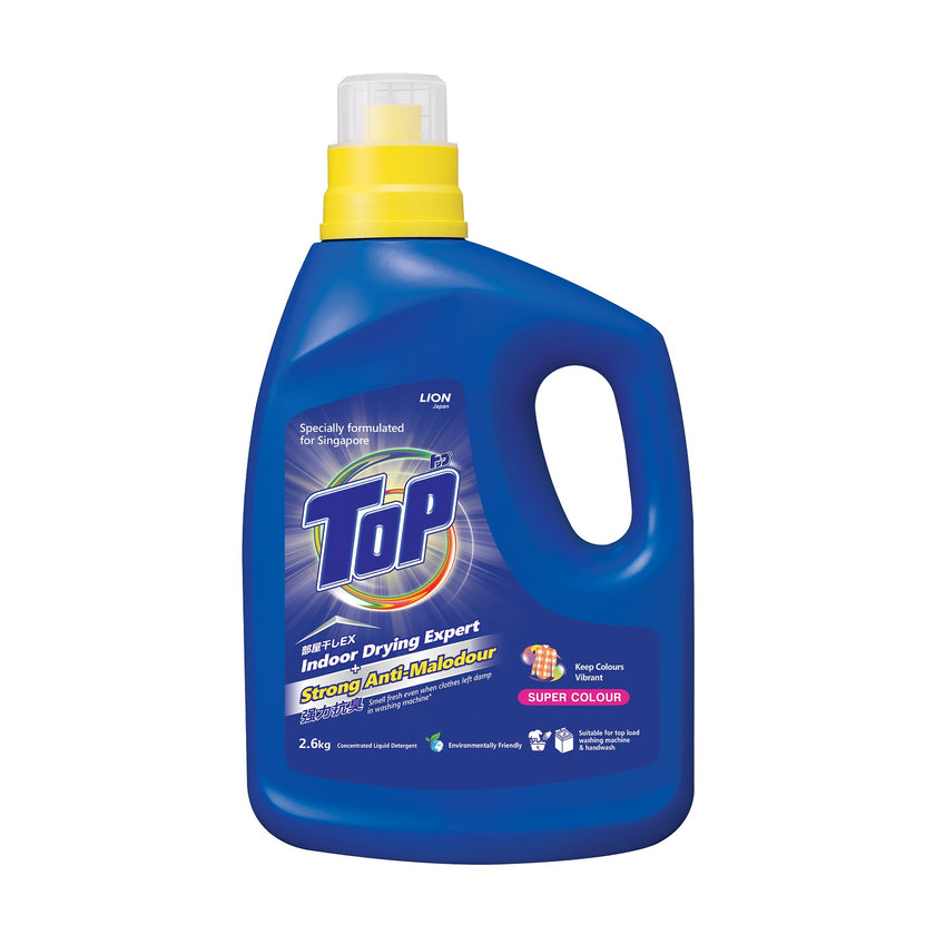 Top Concentrated Liquid Detergent 2.6KG (Super Colour) – PSC e-store