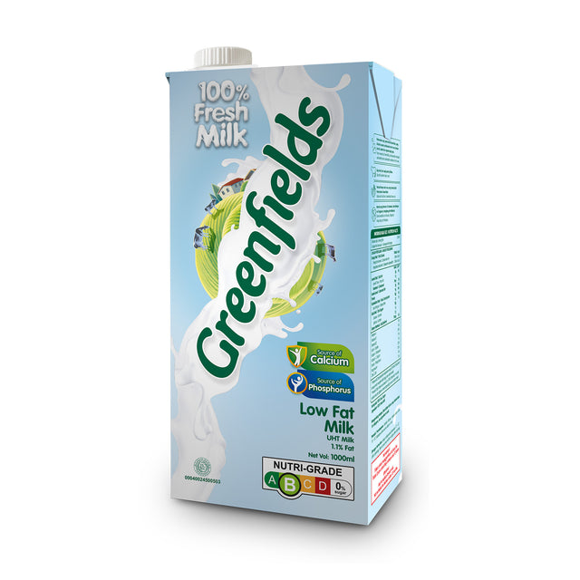 Greenfields UHT Milk 1L (Low Fat) – PSC e-store