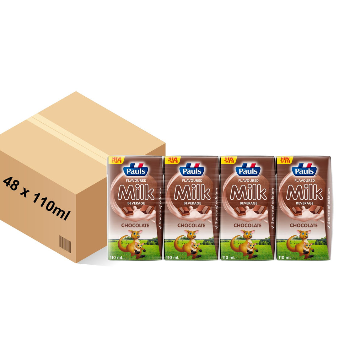 Pauls UHT Kids Milk (Chocolate) 110ML 12 x 4Packs – PSC e-store